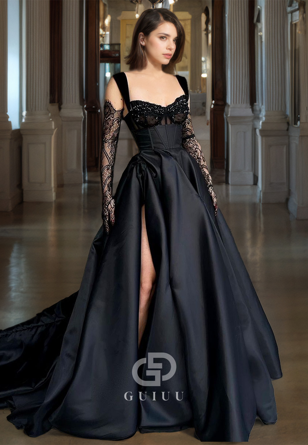 Long Sleeves Prom Dresses – Page 4 – GUIUU